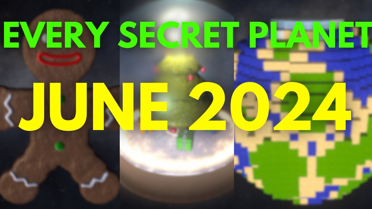 How To Unlock EVERY Secret Planet June 2024 | Solar Smash - YouTube
