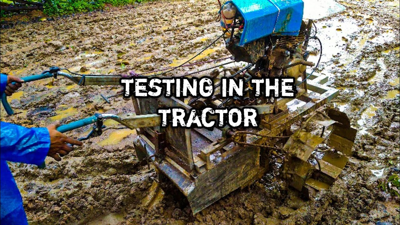 homemade pulsar 150cc engine tractor - YouTube