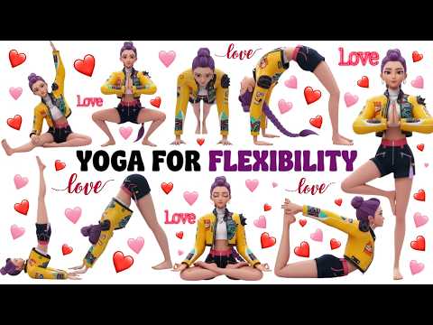 The Ultimate Valentine Routine for Flexibility (Rumi) | Yoga for Flexibility Focus & Stability Yoga