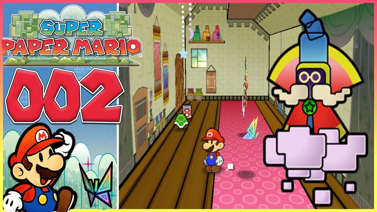 SUPER PAPER MARIO #2 ️ Die dritte Dimension - YouTube