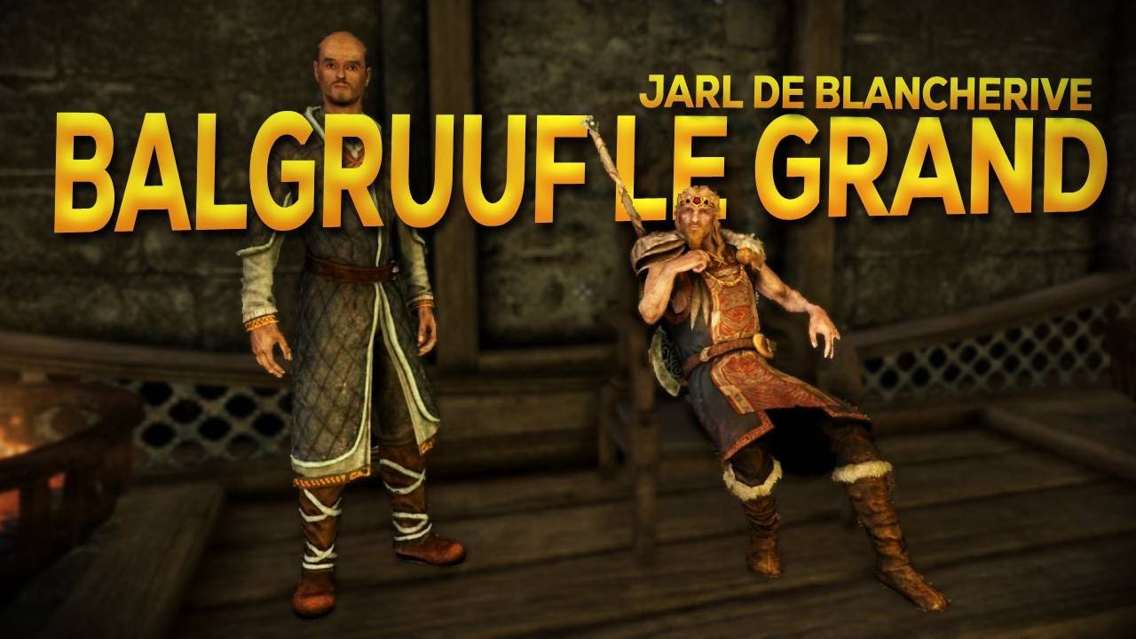Le Jarl de Blancherive | Skyrim Découverte - YouTube