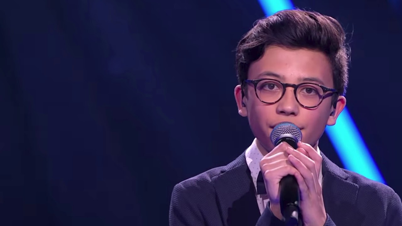 Justin Degryse The Voice Kids – 'Lovely' | Audio Lyrics - YouTube