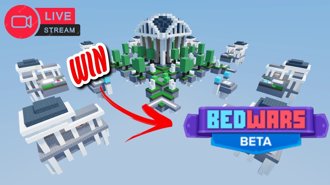 Playing The New Bedwars Update With Fans Bedwars Youtube