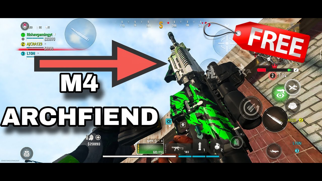 Dominate The Battlefield With Free M4 Archfiend Gameplay In Warzone ...
