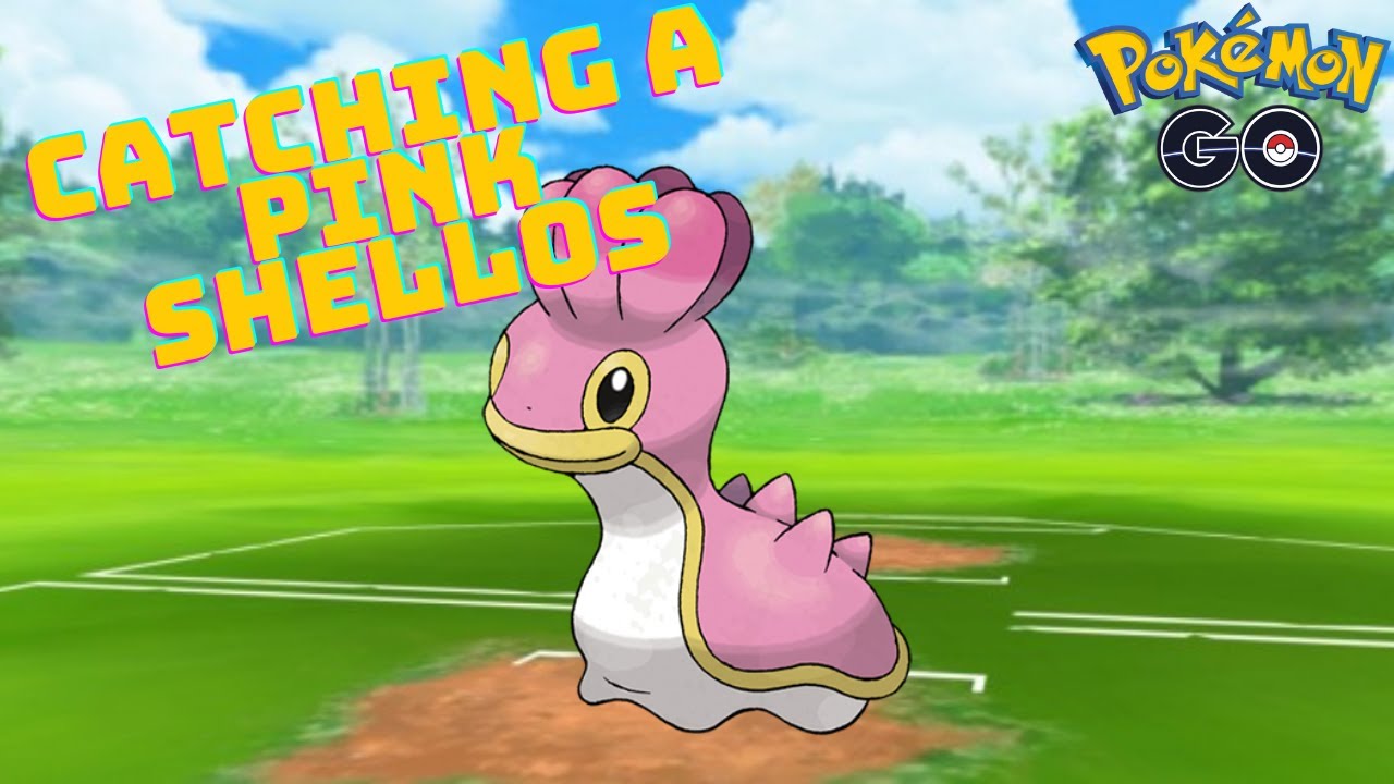 Catching a Pink Shellos || Pokémon Go - YouTube