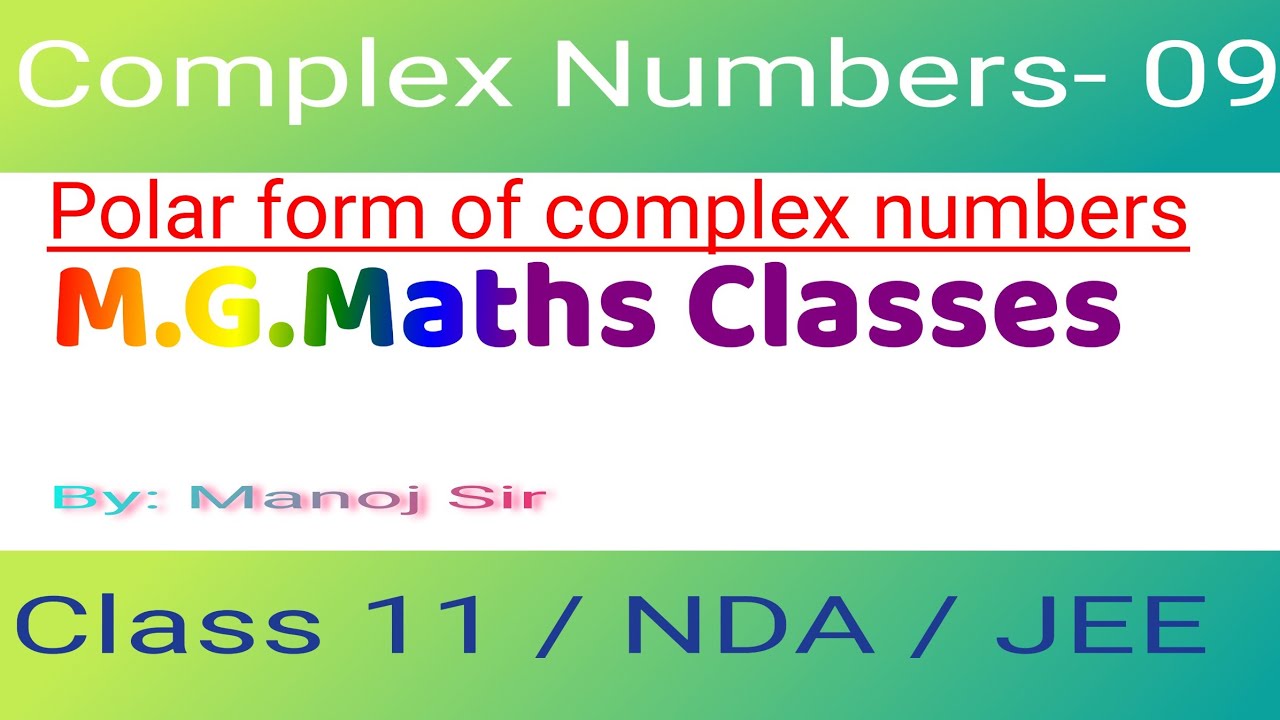 Polar Form Of Complex Numbers YouTube polar-form-of-complex-numbers-youtube