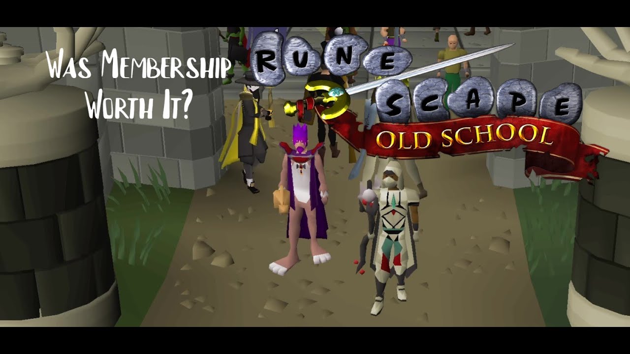 Old School Runescape - Was Membership Worth It? - YouTube