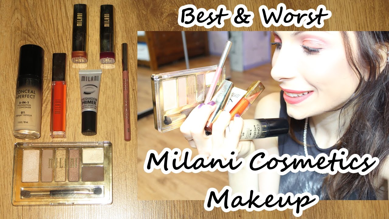 Best & Worst Milani Cosmetics Makeup Products | Review - YouTube
