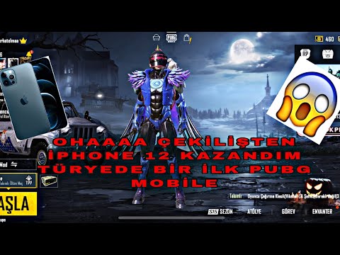 29 EKİM ETKİNLİGİNDEN İPHONE 12 KAZANDIM MOBİL PUBG (TÜRKİYEDE İLK)