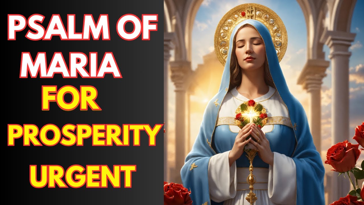 PSALM OF THE VIRGIN MARY FOR PROSPERITY | EVERYONE WHO LISTENED ...