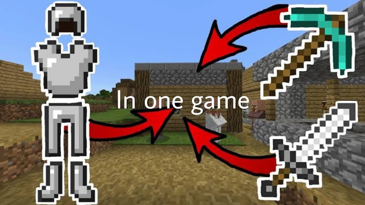 Cover by full set of iron armour In one game in minecraft | NewInsaan ...