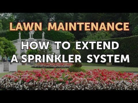 How to Extend a Sprinkler System - YouTube