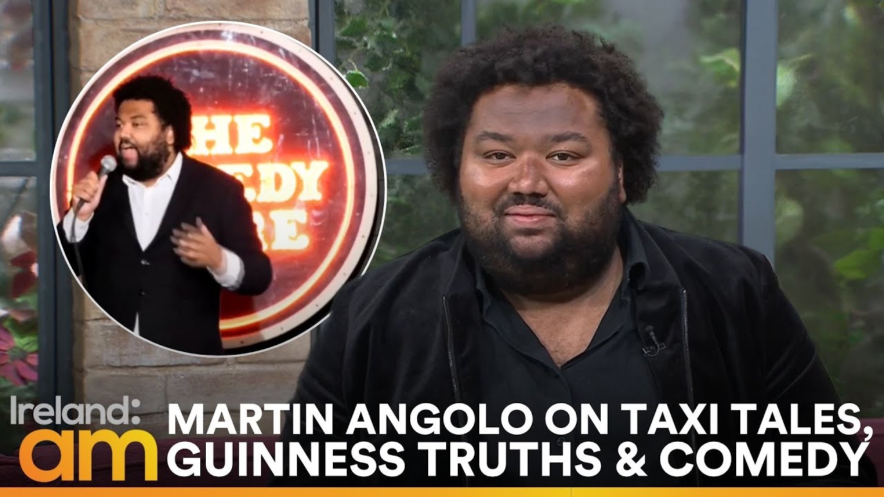 Comedian Martin Angolo on Taxi Chats, Guinness, and the Comedy Craic ...