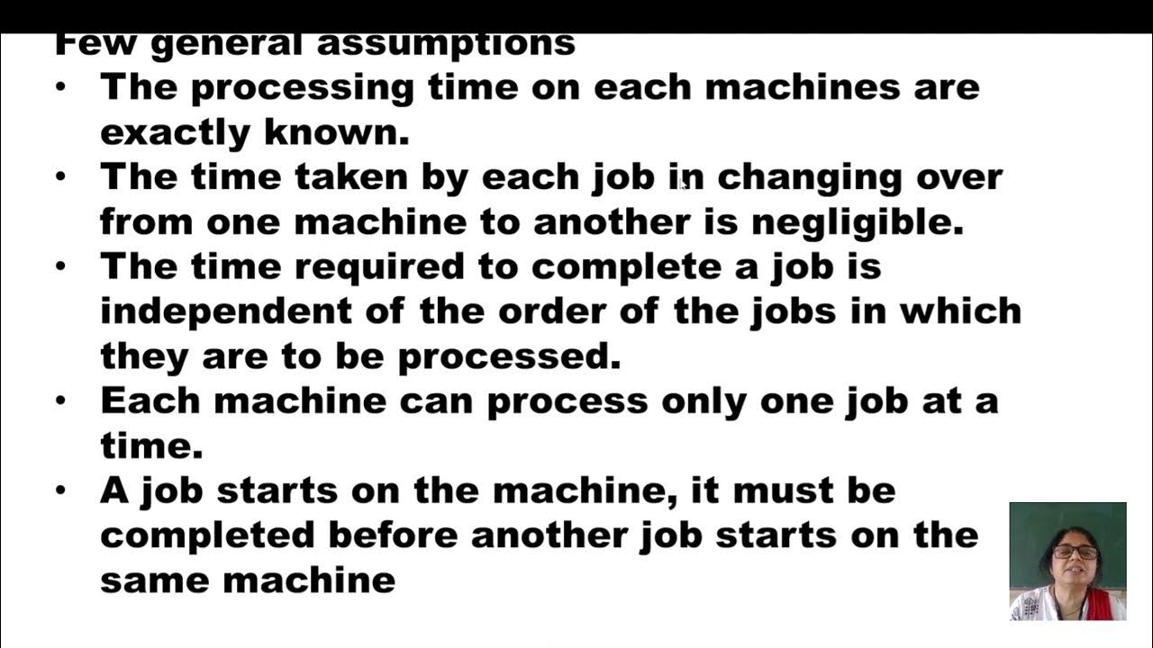 Lec 1 Introduction to sequencing Problem - YouTube
