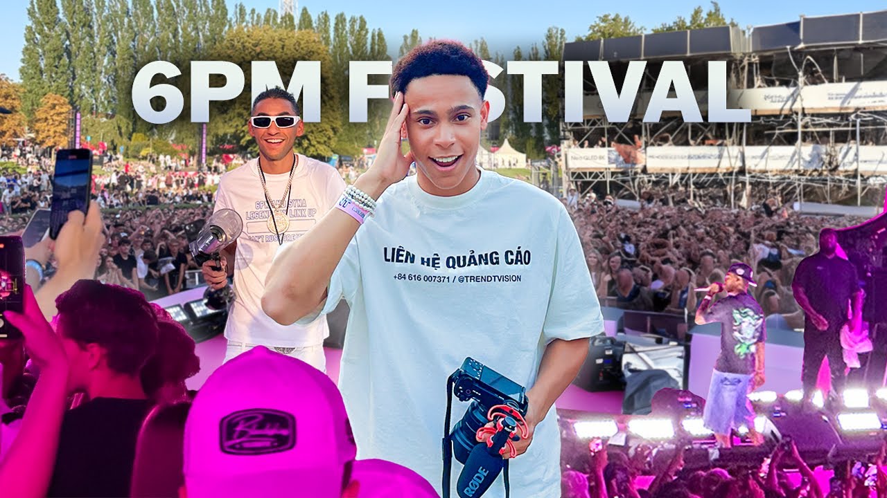 ICH WAR AUF DEM 6PM FESTIVAL... (+ACHRAF INTERVIEW)🔥 - YouTube