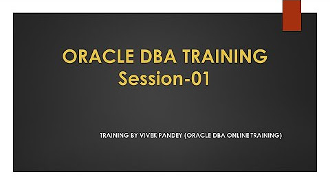 Oracle DBA Mastery: From Beginner to Expert - YouTube