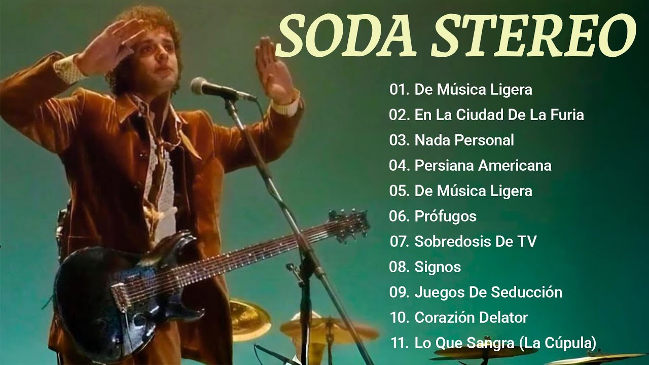 SODA STEREO 30 ÉXITOS CLÁSICOS DEL ROCK EN ESPAÑOL ~ SODA STEREO LO MEJOR DE LO MEJOR DEL ROCK ...