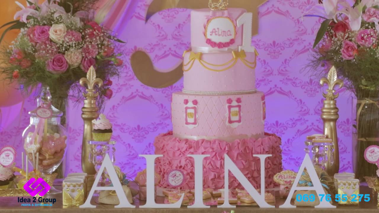 Festa dhe Ditelindje "idea 2 Group" Royal Birthday 1-vjetori i Alines ...