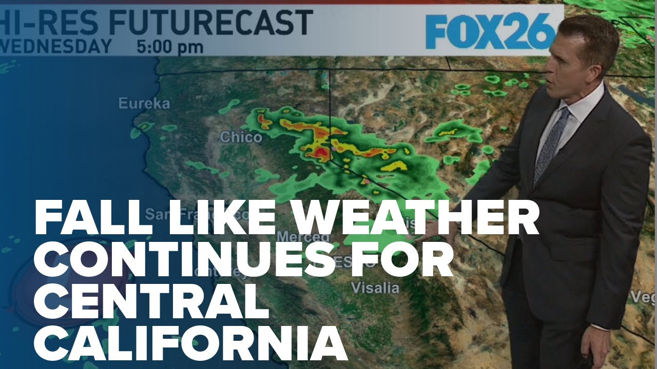 How long will the fall like weather stick around? - YouTube