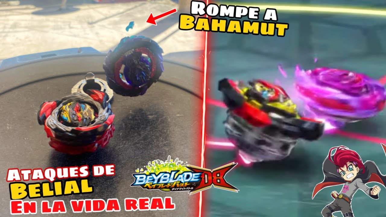 TODOS LOS ATAQUES DE *BELIAL* EN LA VIDA REAL, Beyblade Burst | NeozBey ...