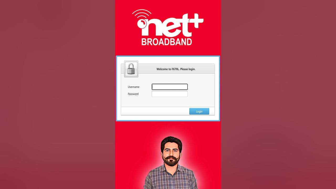 Netplus Broadband Login Username Password - YouTube