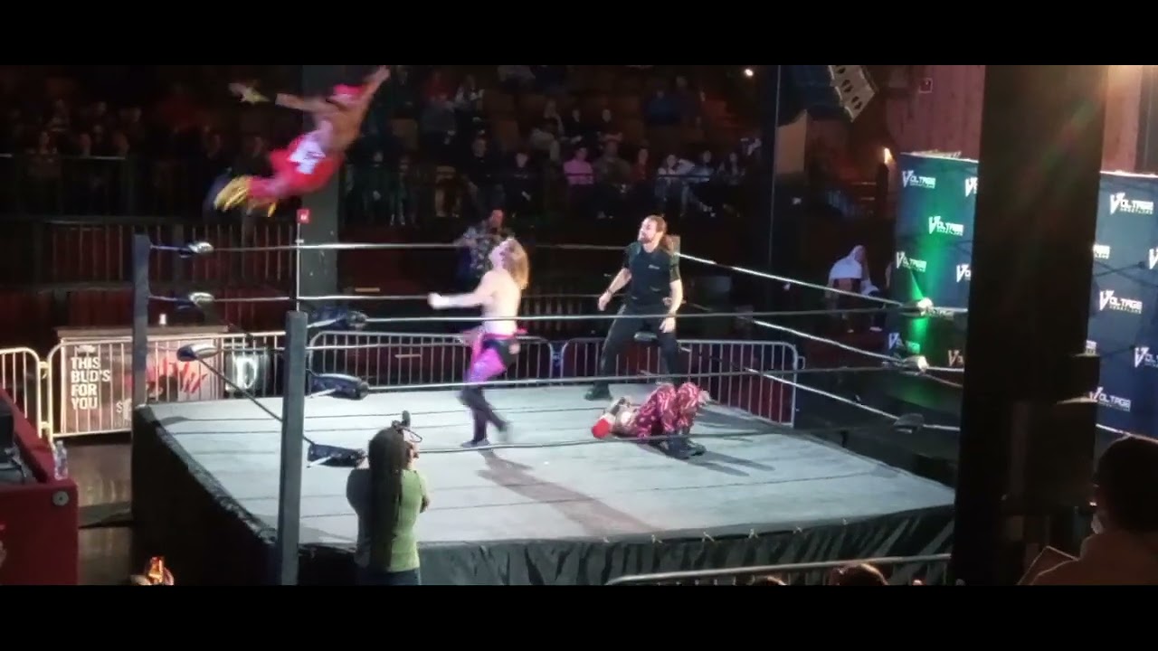 Party McFly vs. Kaylin Patrick vs. Hunter Price at Voltage Wrestling ...