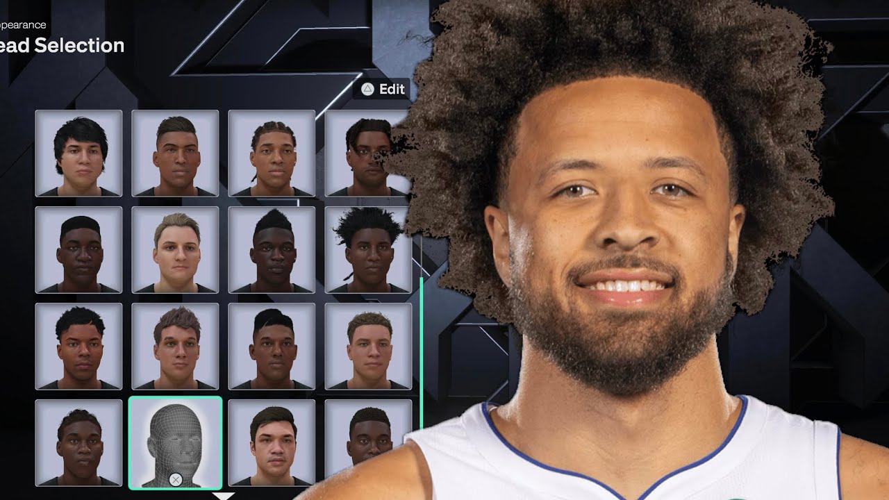 Cade Cunningham Face Creation NBA 2K26 - YouTube