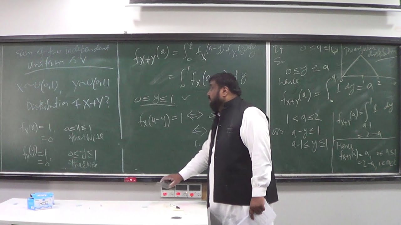 Lecture 12 (Part 4): Sum of independent uniform random variables; Sum ...