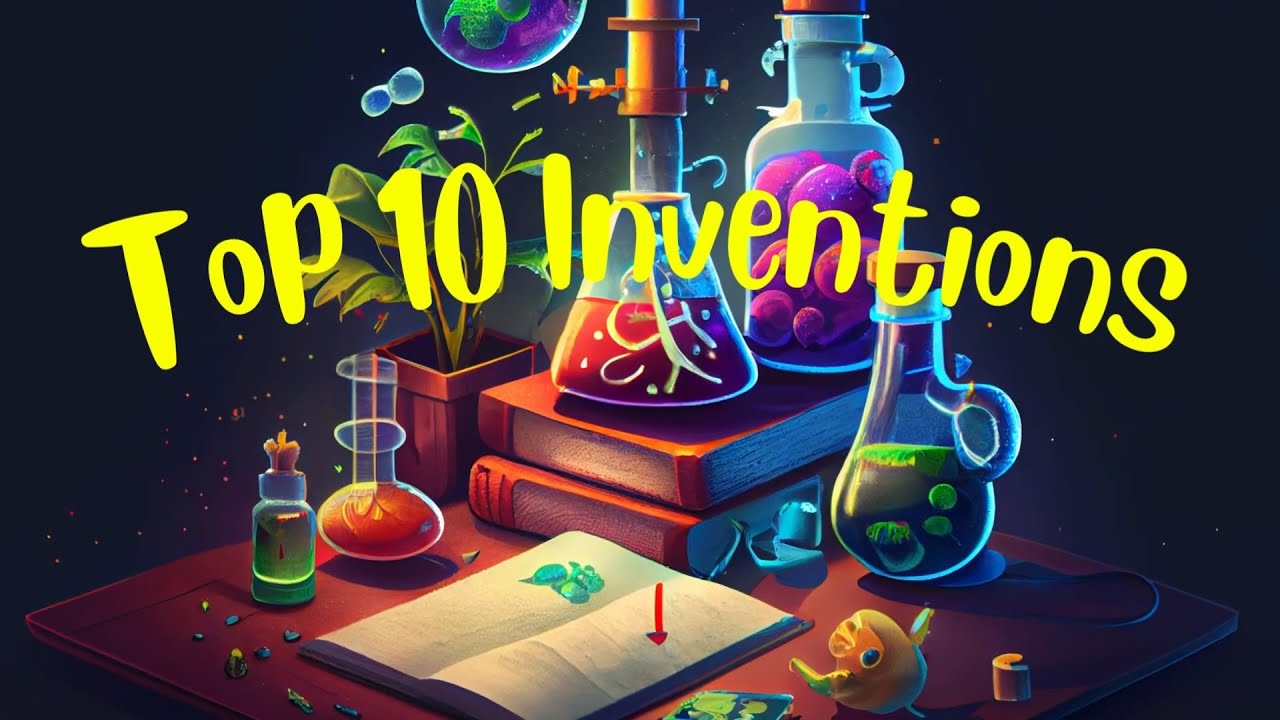 Top 10 Inventions by great inventors.Cartoon academy.Kids animation ...