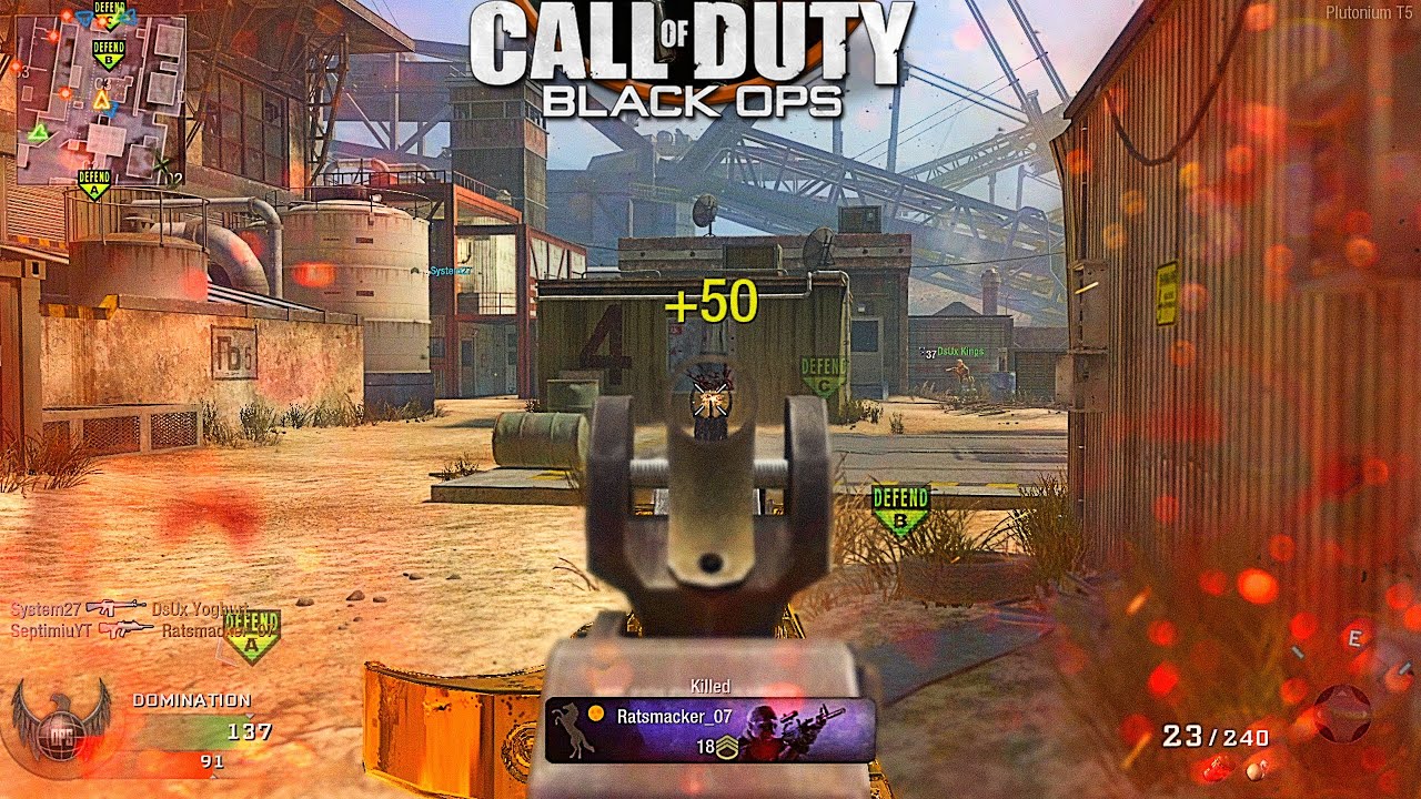 Black Ops ORIGINAL Map: Radiation l Domination Gameplay (No commentary ...