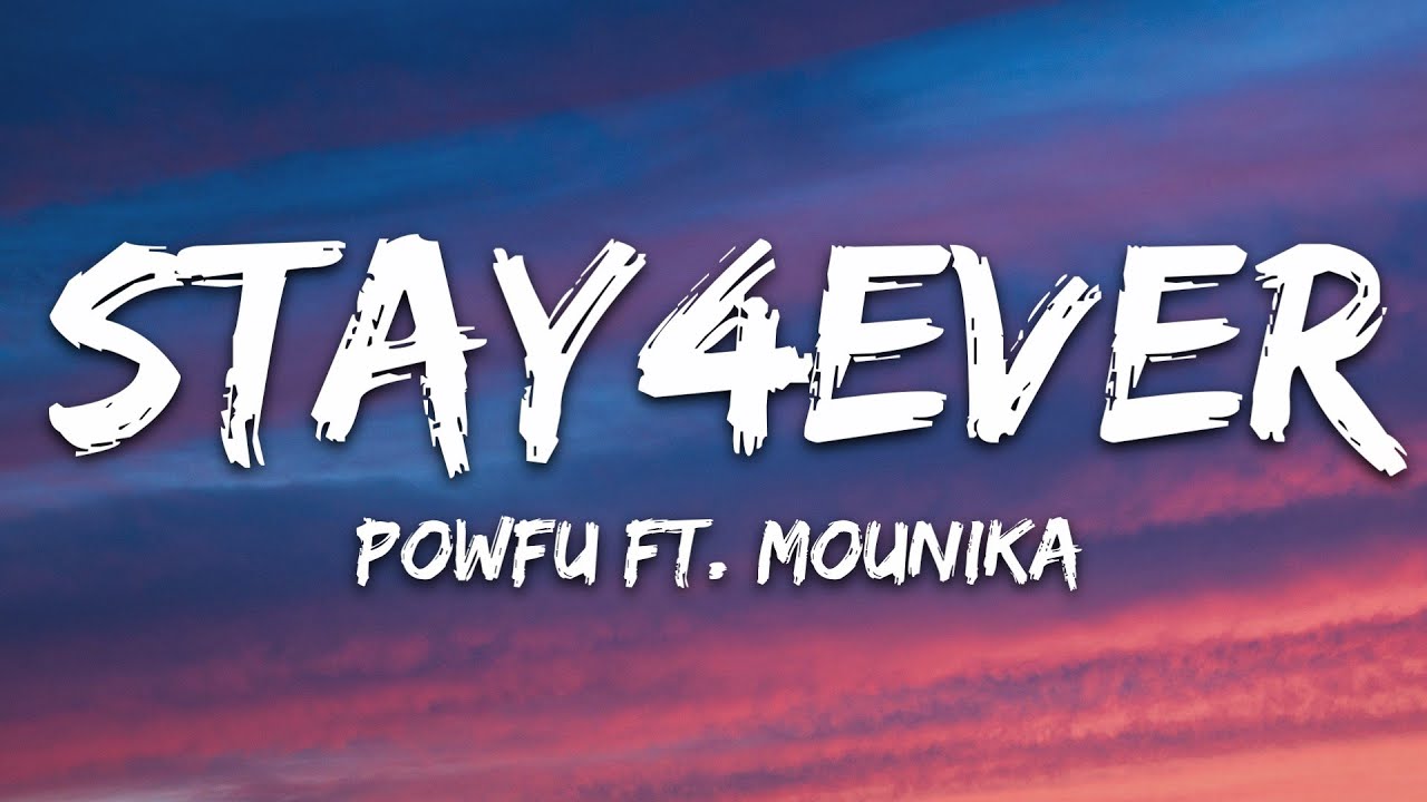 Powfu - stay4ever (Lyrics) ft. Mounika. - YouTube