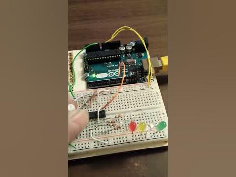 Arduino controlling a 4-bit counter IC 74LS90. - YouTube