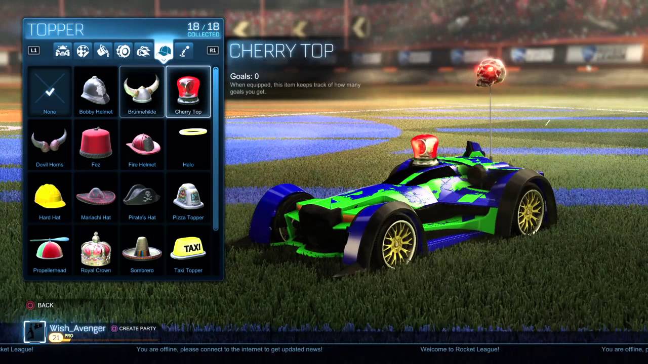 Rocket League All Toppers - YouTube