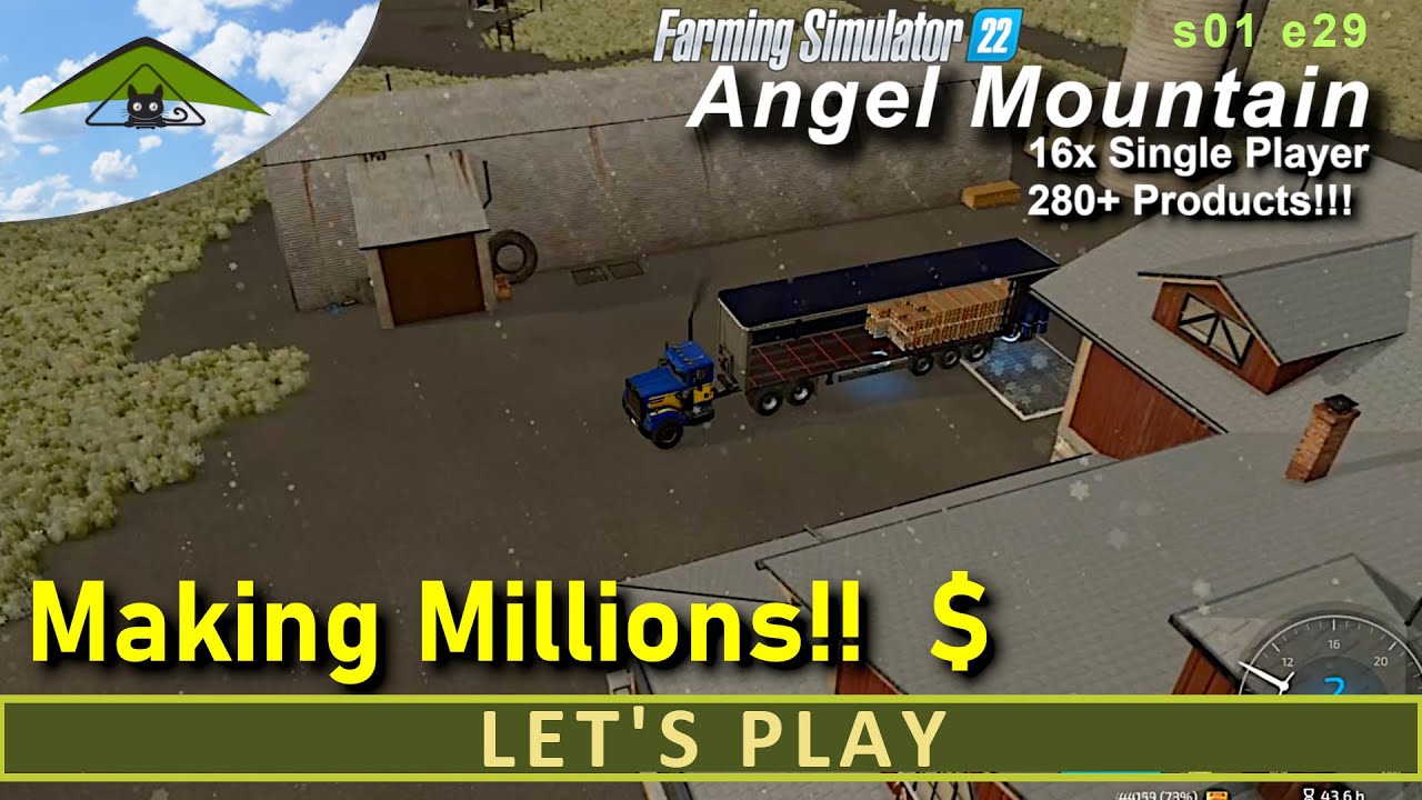 Making Millions!! 🚜 Let's Play FS22 Angel Mountain Map s01 e29 - YouTube