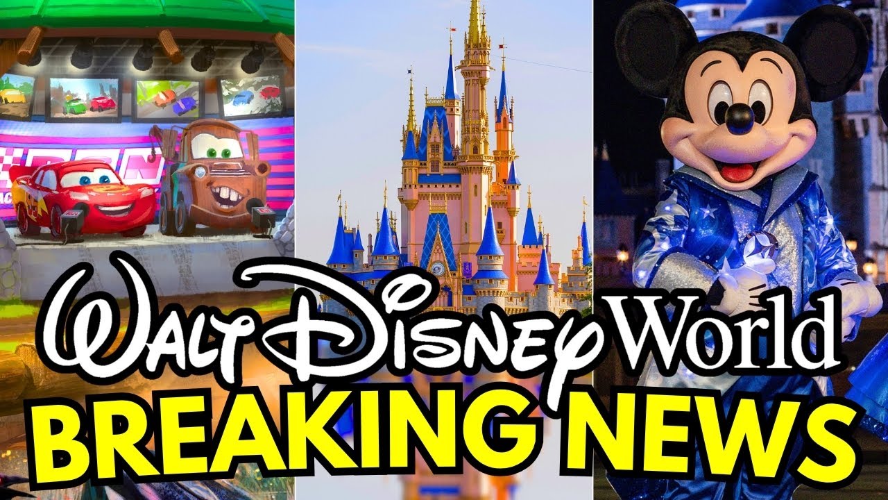 Walt Disney World BREAKING NEWS Update! | Magic Kingdom Cars Land and ...