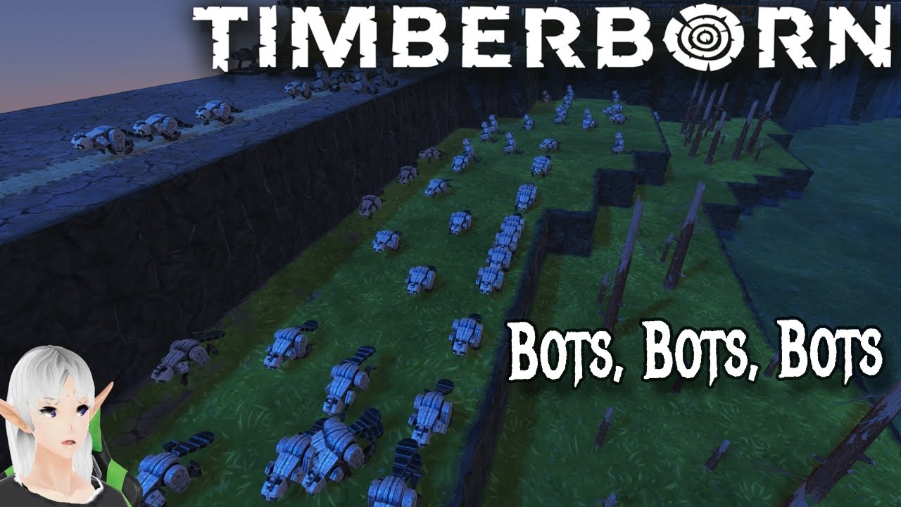 Timberborn - Update 4 - Bots Bots Bots - YouTube