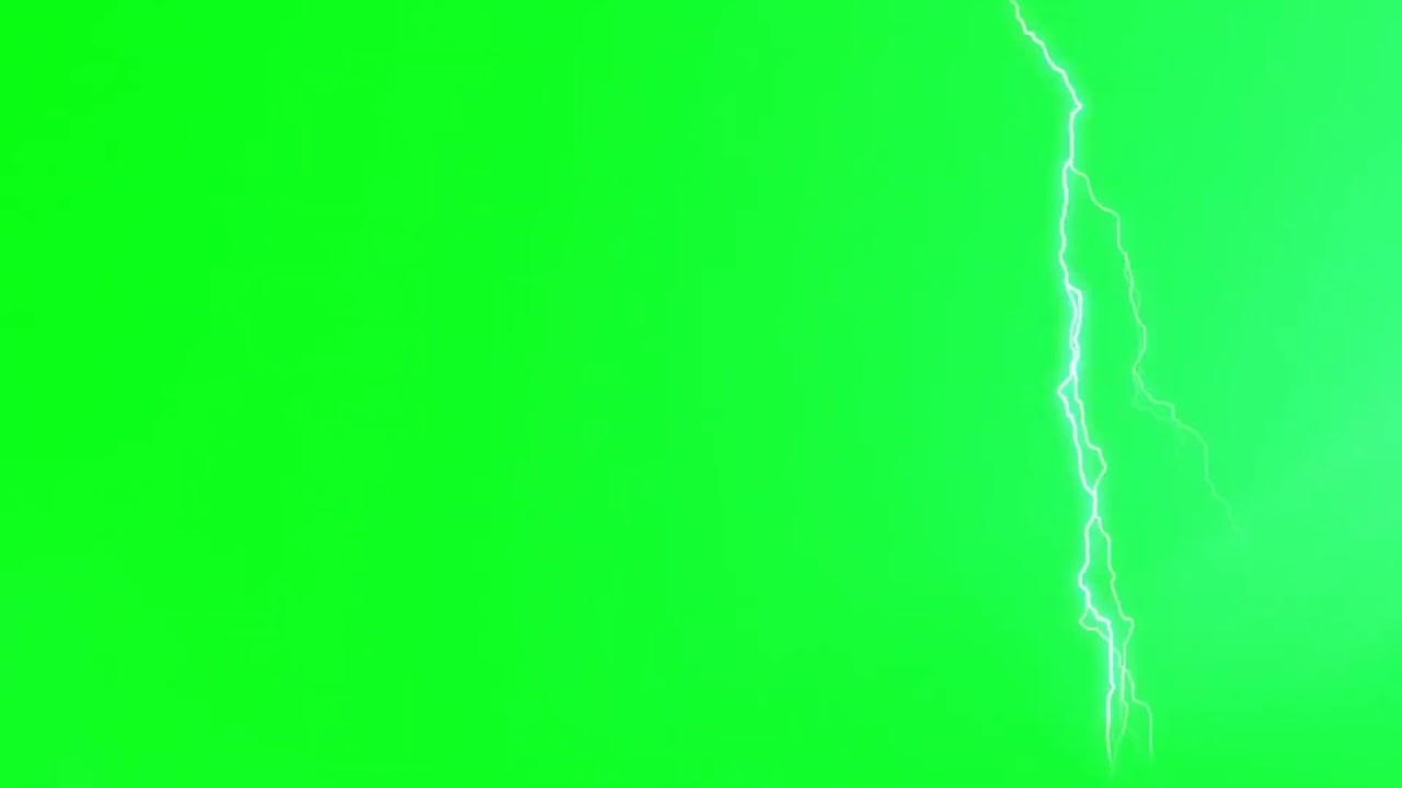 Green Screen Efek Petir - YouTube