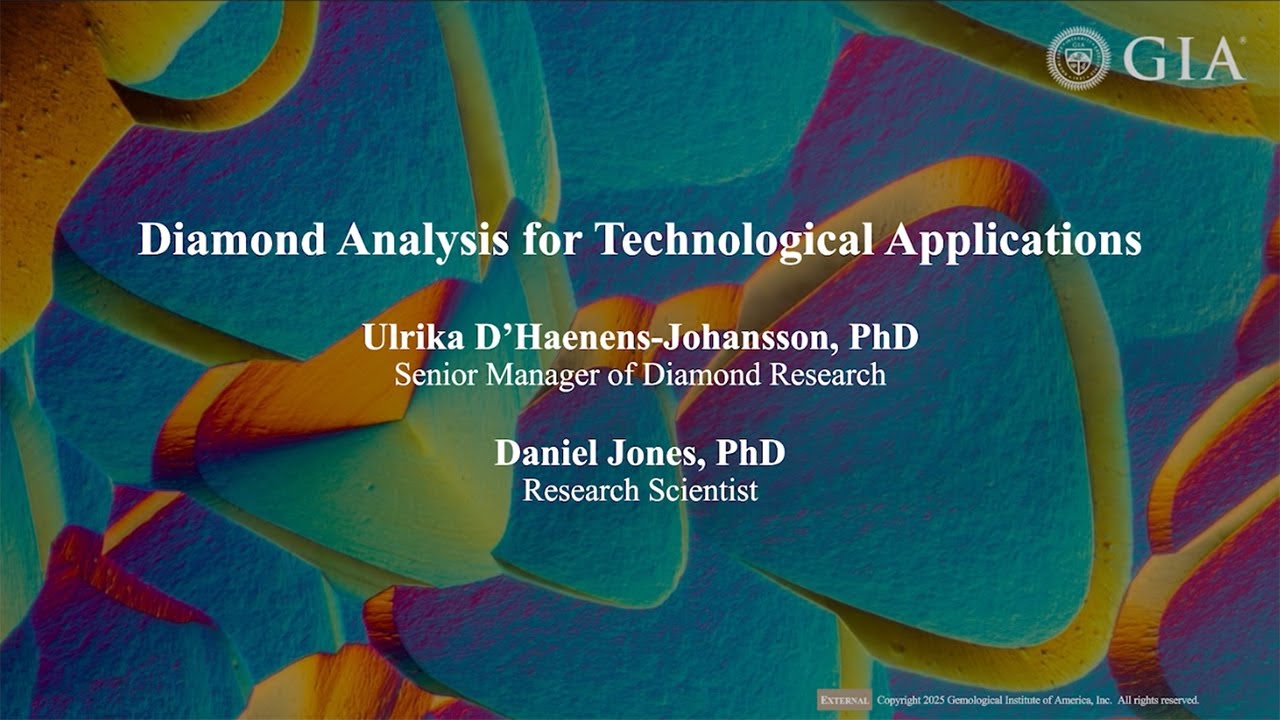 Diamond Analysis for Technological Applications | GIA Knowledge ...