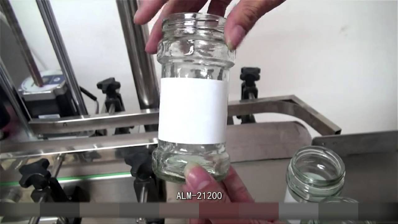 Automatic Labeling Machine ALM-21200 - YouTube
