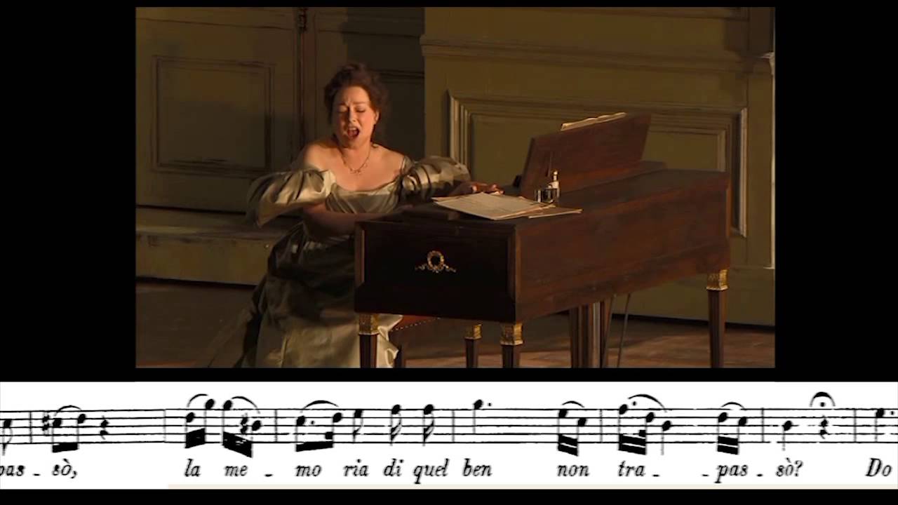 Dorothea Roschmann: "Dove sono..." Las bodas de Fígaro. W. A. Mozart ...