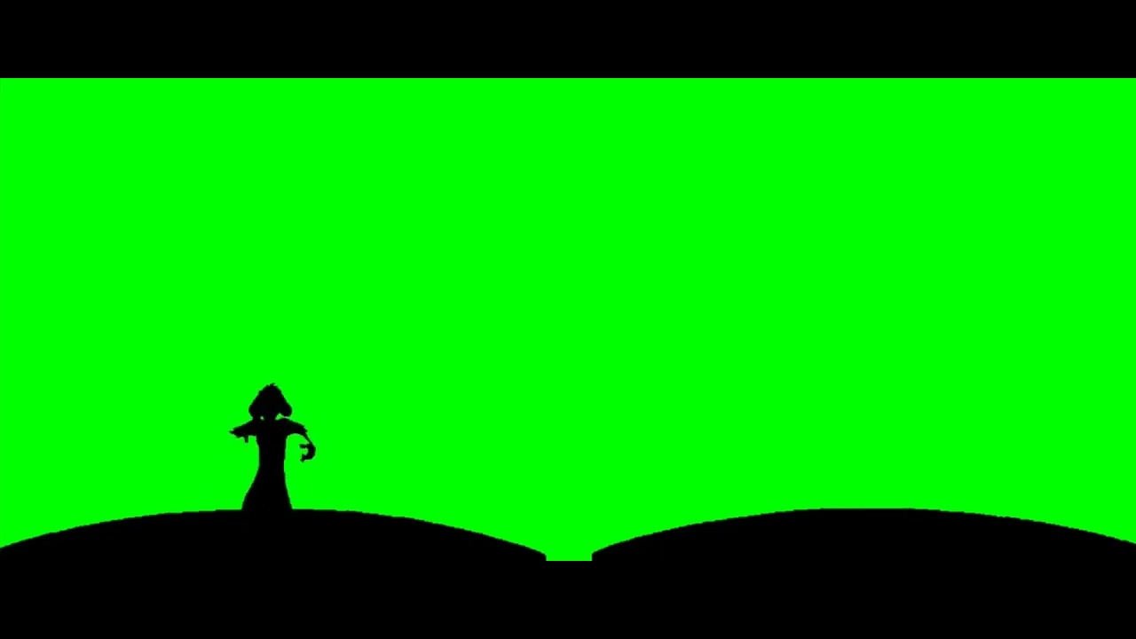 Timon and Pumbaa Interrupt 5 Green Screen (Widescreen Scope) - YouTube