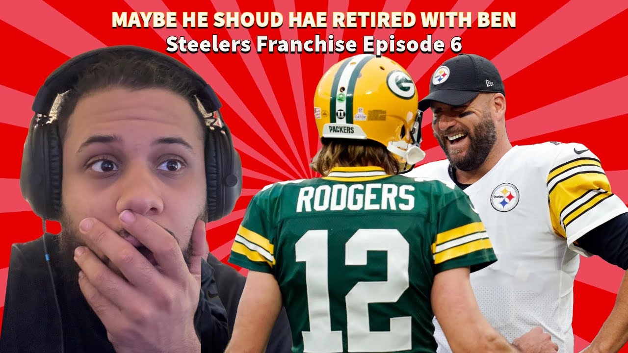 AARON RODGERS IS WASHED!! (Steelers Franchise Episode 6) - YouTube