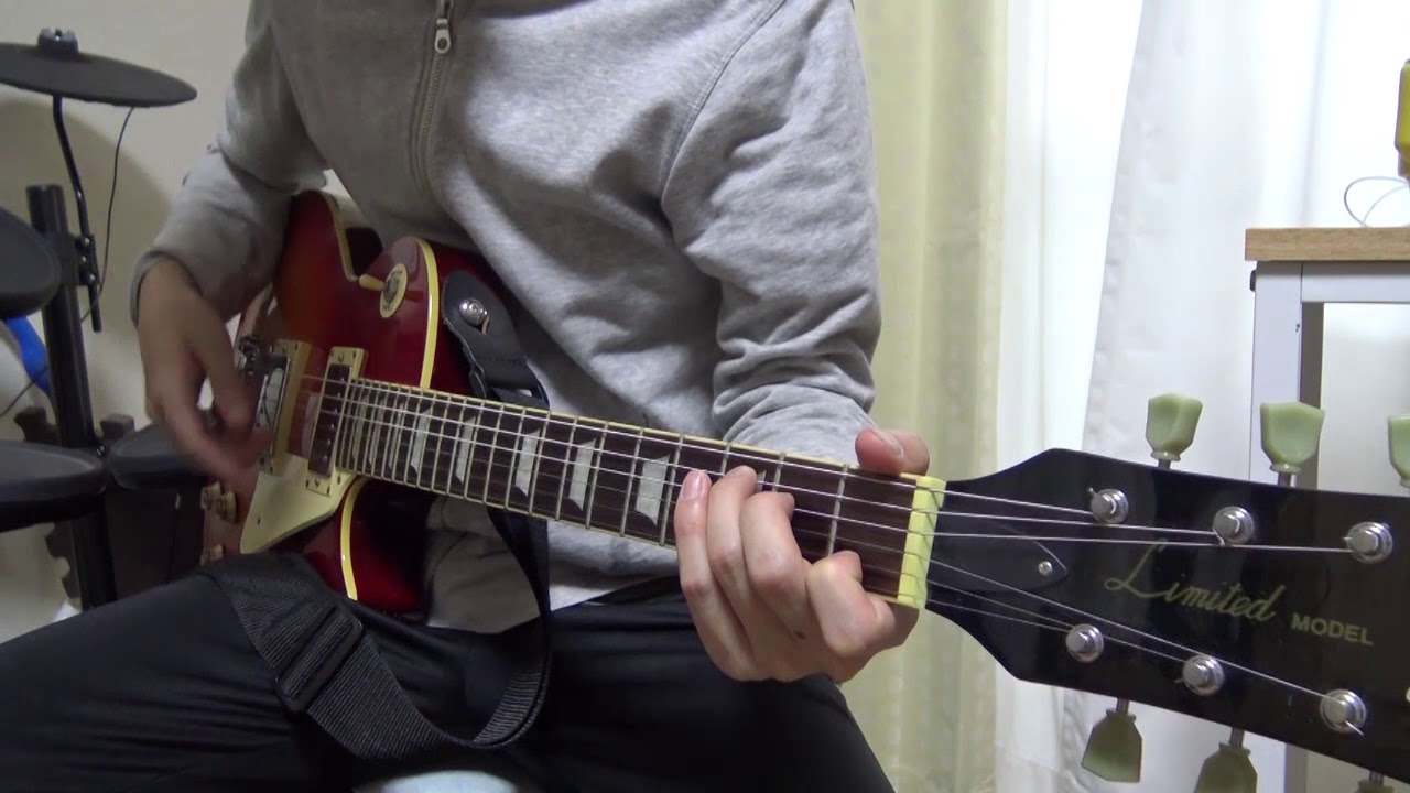 Electric guitar practice 1 week - YouTube