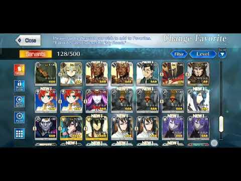 FGO first year F2P Account showcase (NA) - YouTube