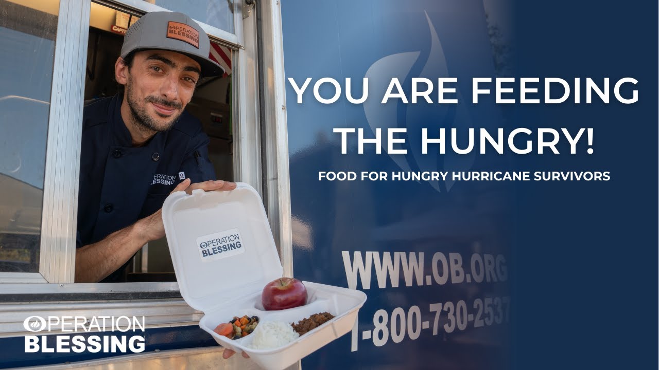 You Are Feeding Hungry Hurricane Survivors! - YouTube