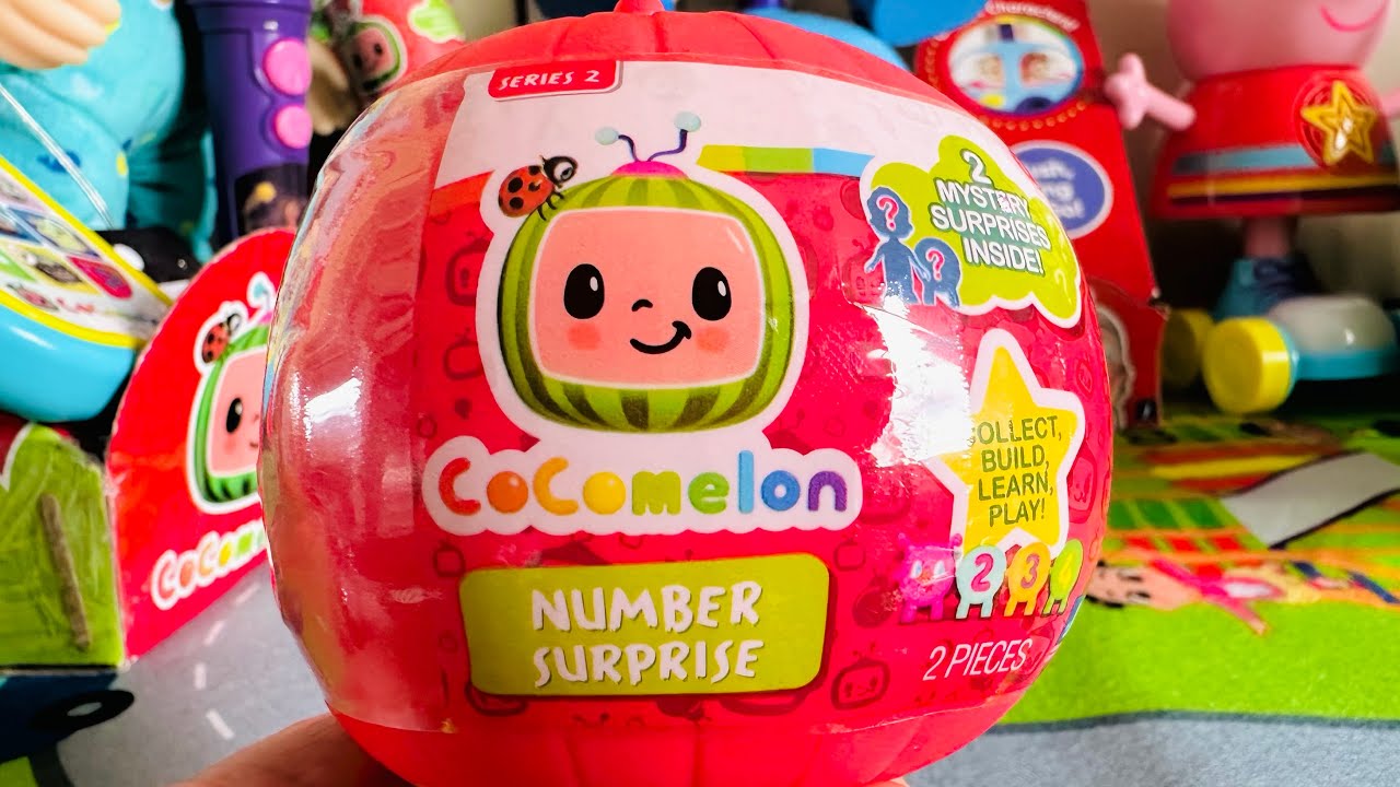 Unboxing Cocomelon Number Surprise Series 2 - Satisfying Unboxing Toy ...