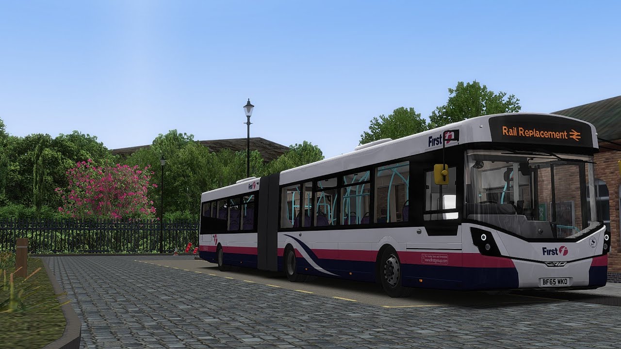 OMSI 2 - Yorkshire 3.0 - First Bus - Rail Replacement - YouTube