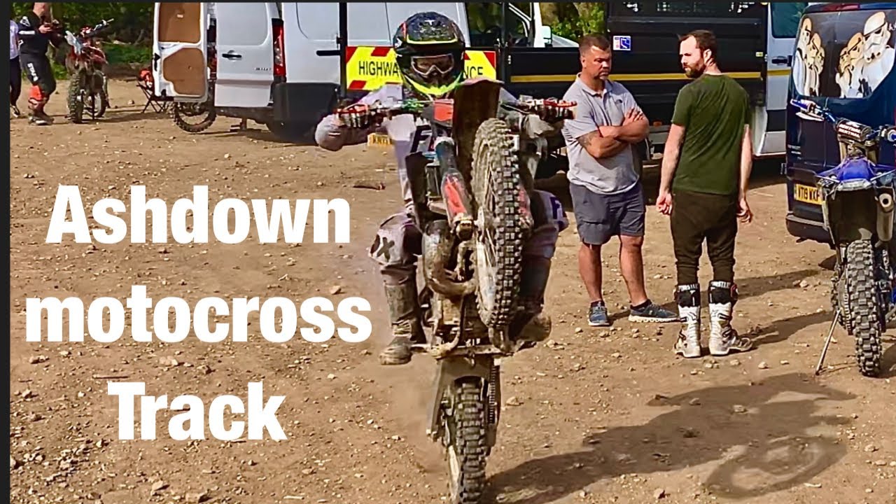 Ashdown motocross Track KTM SX 85 - YouTube