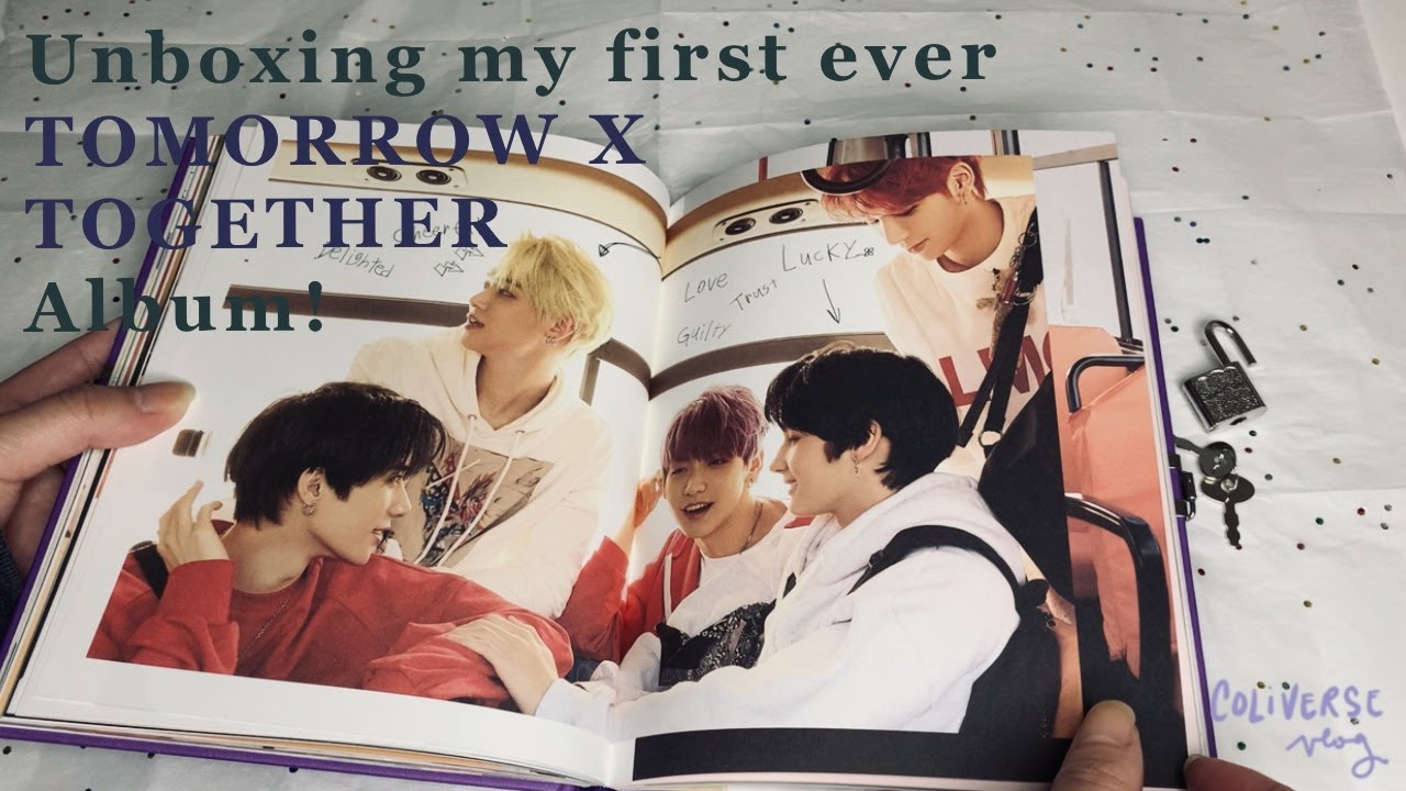 TOMORROW X TOGETHER (TXT) - The Dream Chapter: Eternity Album Unboxing ...