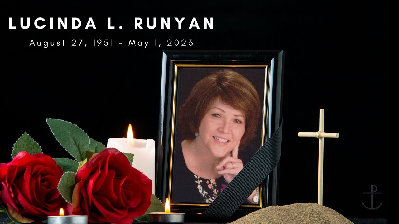 Lucinda L. Runyan August 27, 1951 - Monday, May 1, 2023 - YouTube